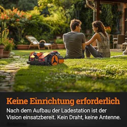 ᐅ WORX Landroid Vision S250 Mähroboter WR202E für Gärten bis 250m² ...