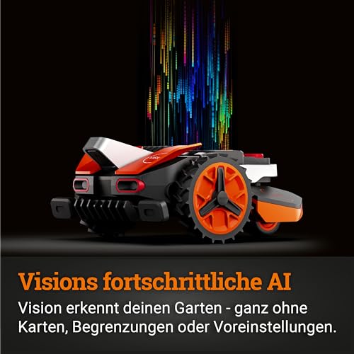 ᐅ WORX Landroid Vision S250 Mähroboter WR202E für Gärten bis 250m² ...